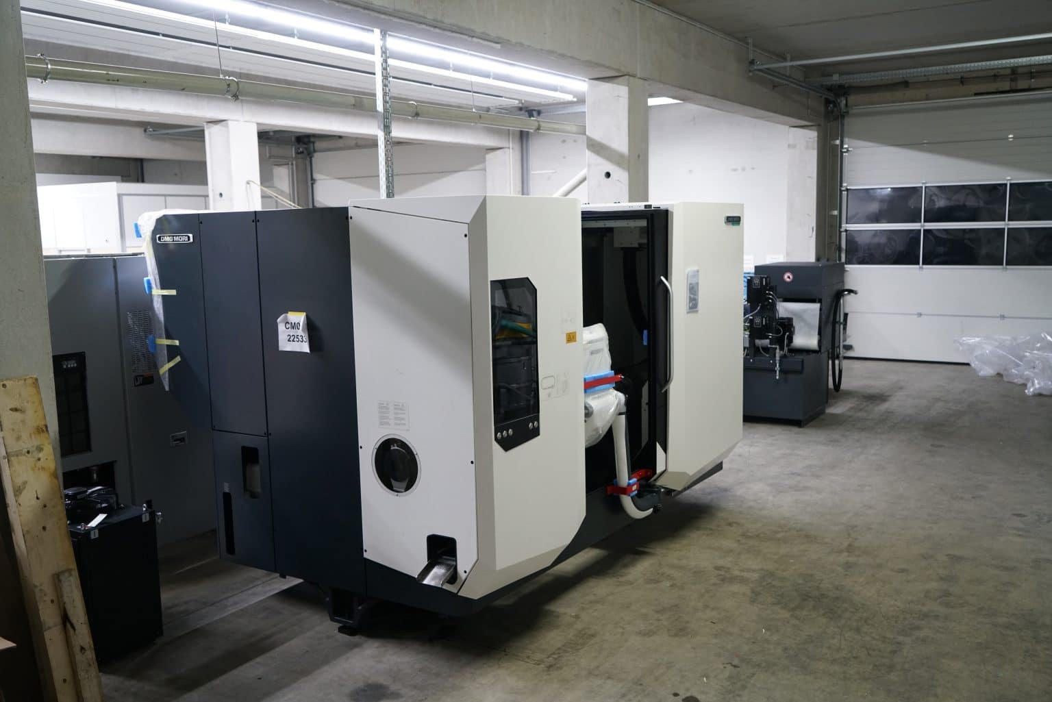 Anlieferung Neue Drehmaschine CLX 450 TC DMG MORI - Zucker ...